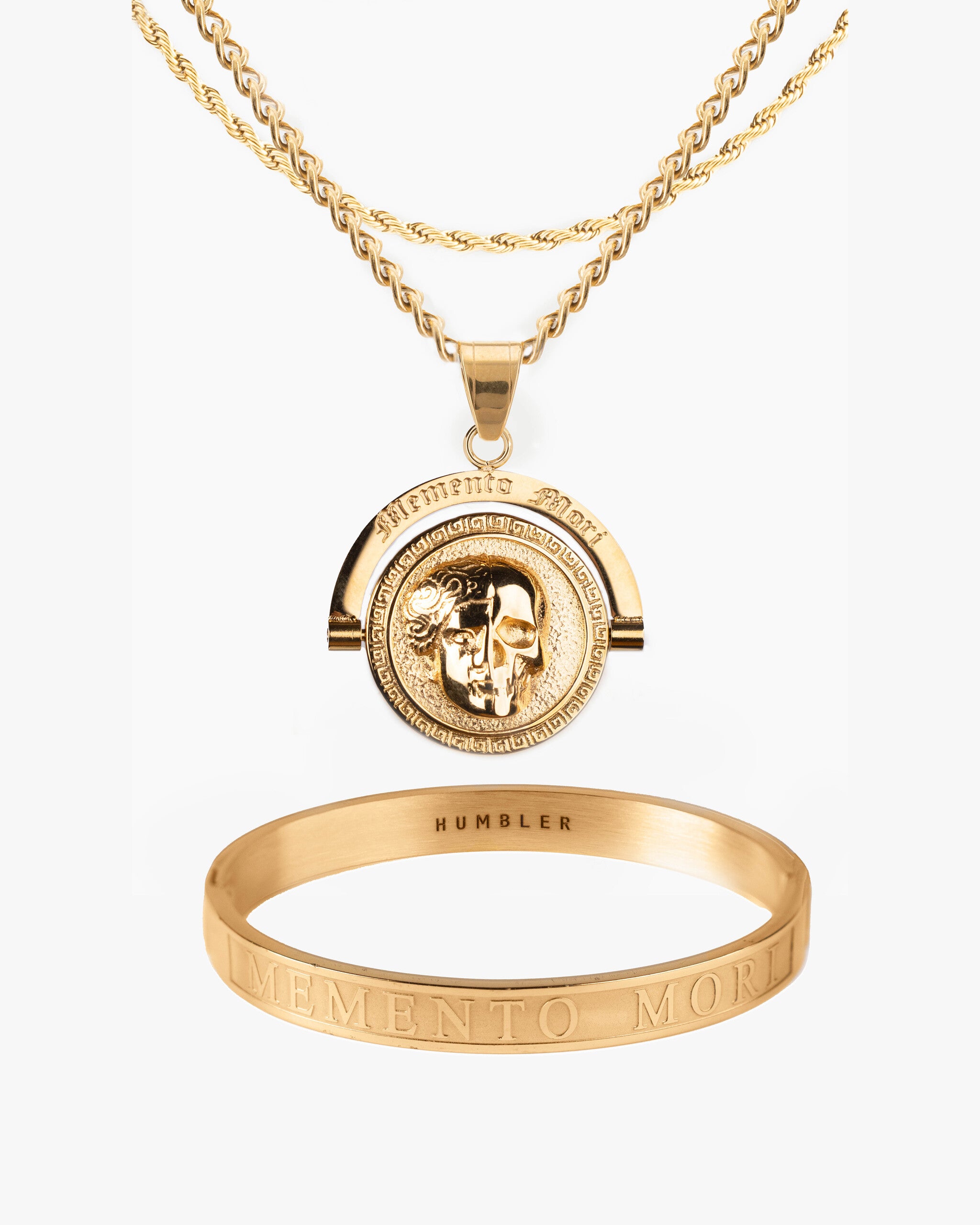 Memento Mori Set in Gold- Humbler